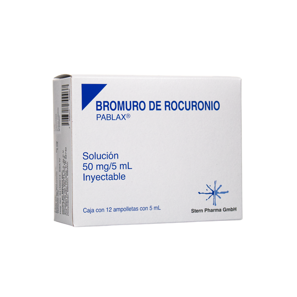 ROCURONIO SOL INY 50MG/5ML C/12 – Biossmann Marketplace